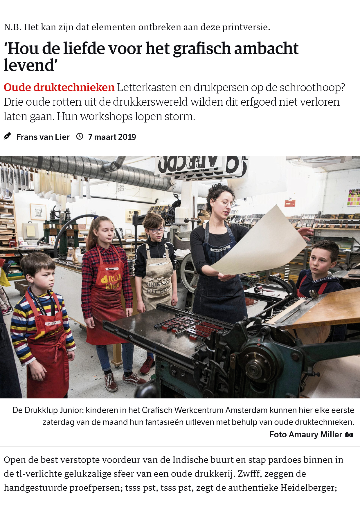 MARIEKE DE WIT / CONTACT